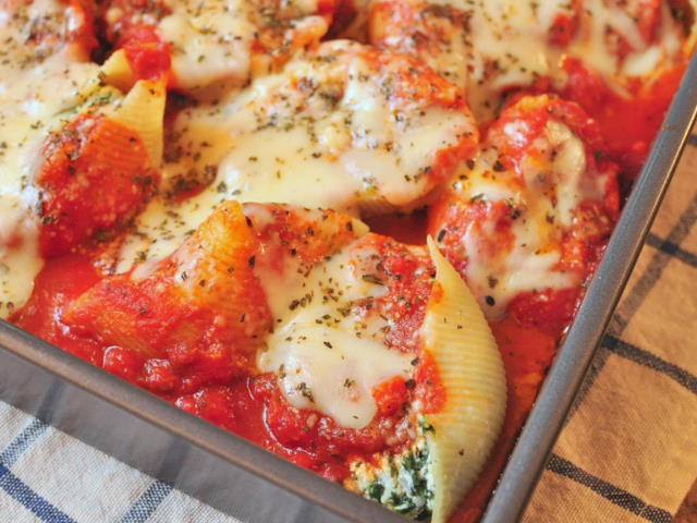 florentine stuffed shells